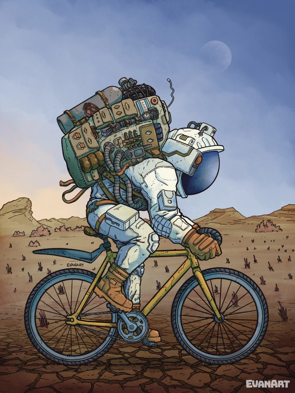 EvanArt – Art by Evan Robert Miller – @evandrawsthings